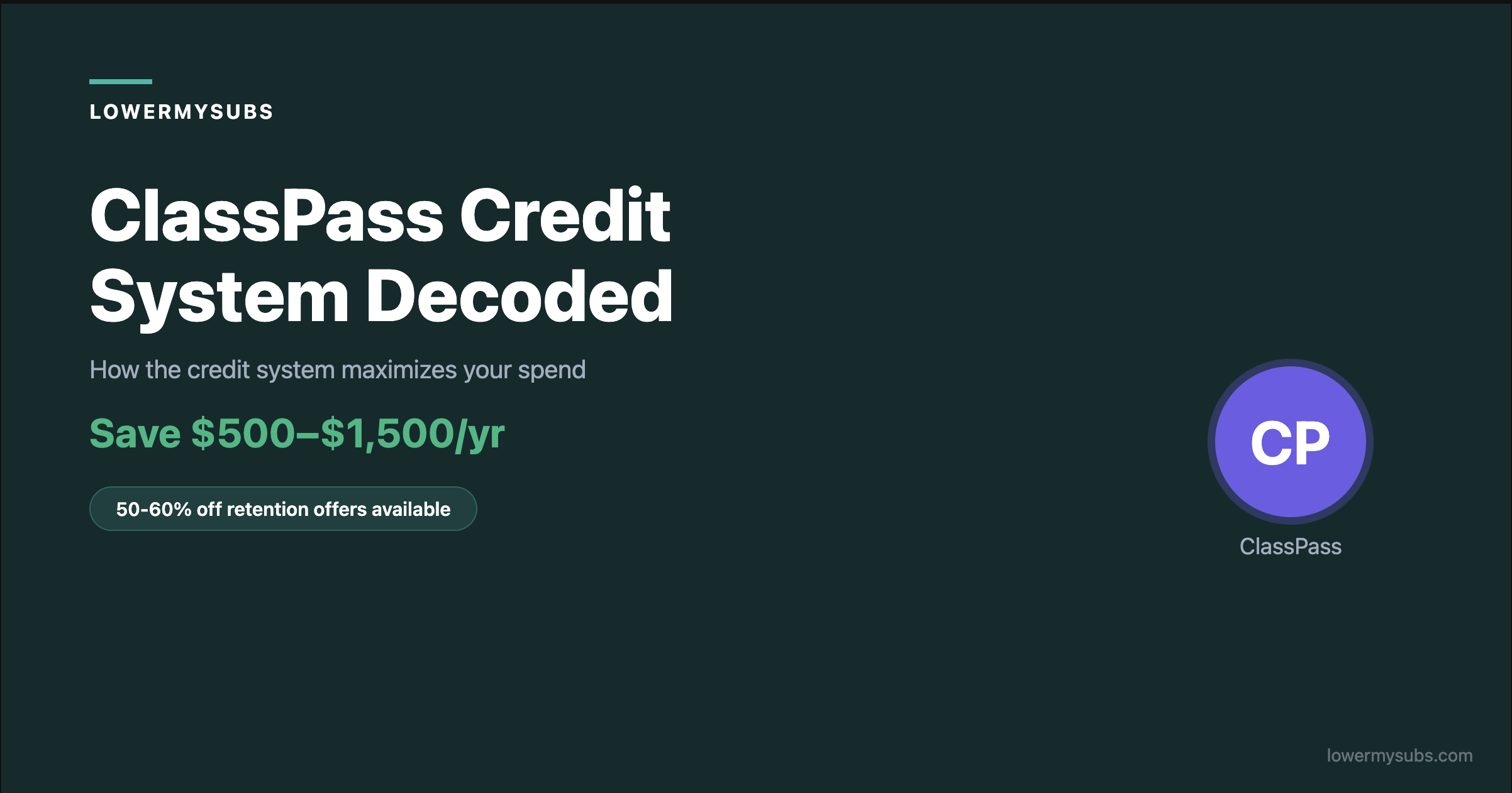 ClassPass 2026: Breaking Down Credits, Freezing, and Real Savings ...